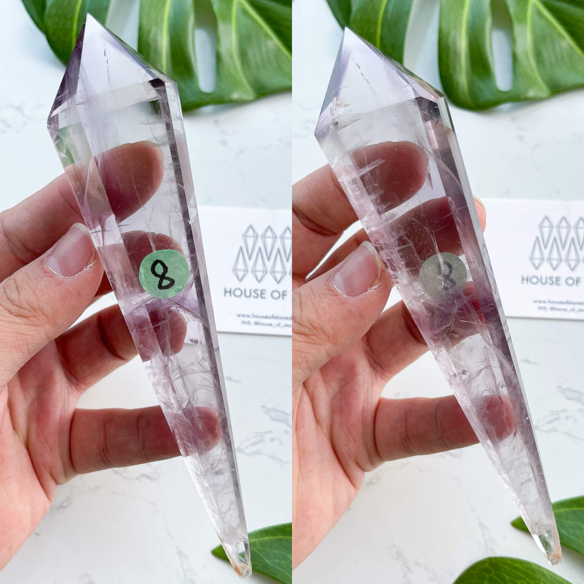 Small Amethyst Wand/Amethyst Point Wand/Amethyst Crystal Wand Point ...